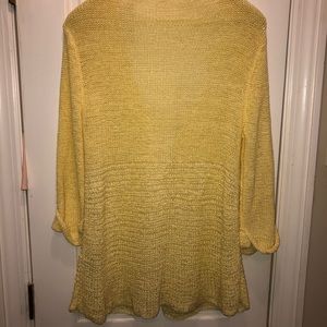 Avalin | Sweaters | Avalin Butter Yellow Cardigan Sweater | Poshmark